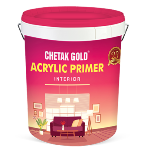 Chetak Gold Acrylic Primer | Interior & Exterior Wall Primer